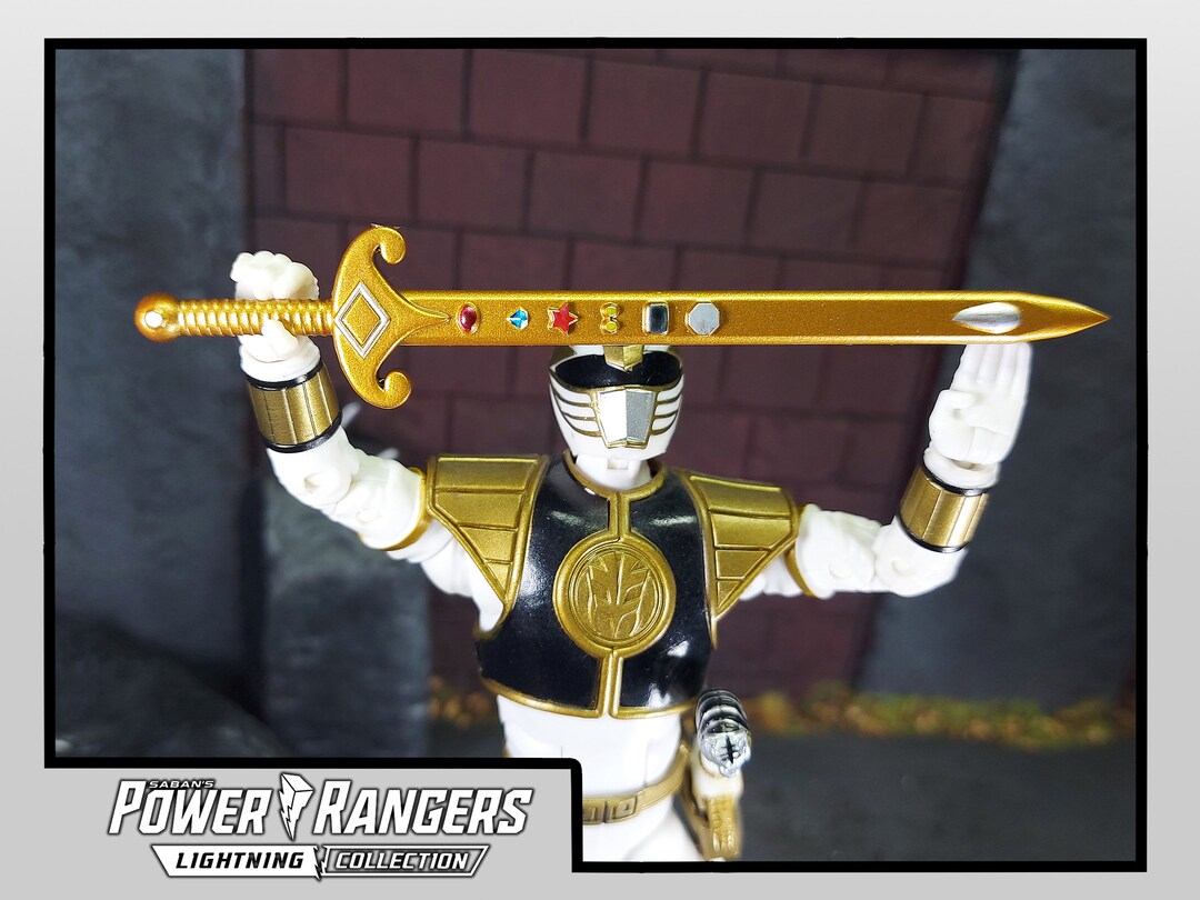 Mighty Morphin Power Rangers Sword of Light Lightning - Etsy