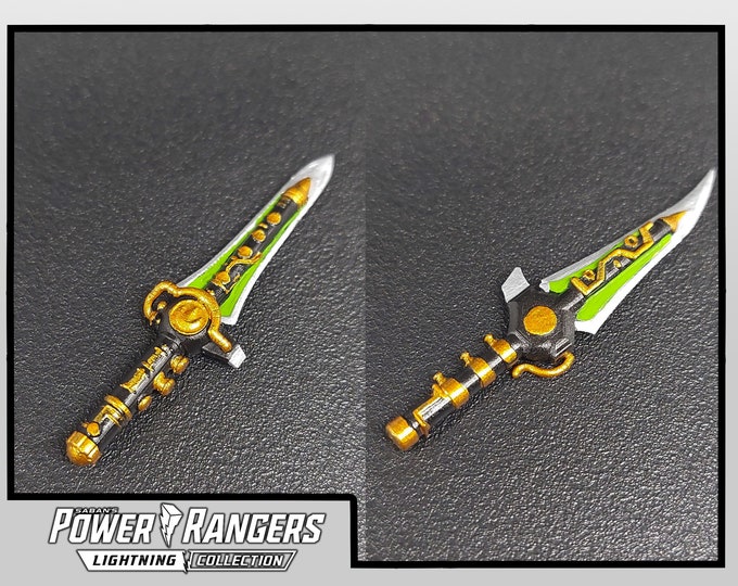Mighty Morphin Power Rangers Dragon Dagger Lightning - Etsy