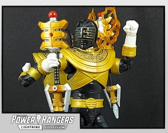 Power Rangers Zeo Gold Ranger Zeo Staff - Etsy