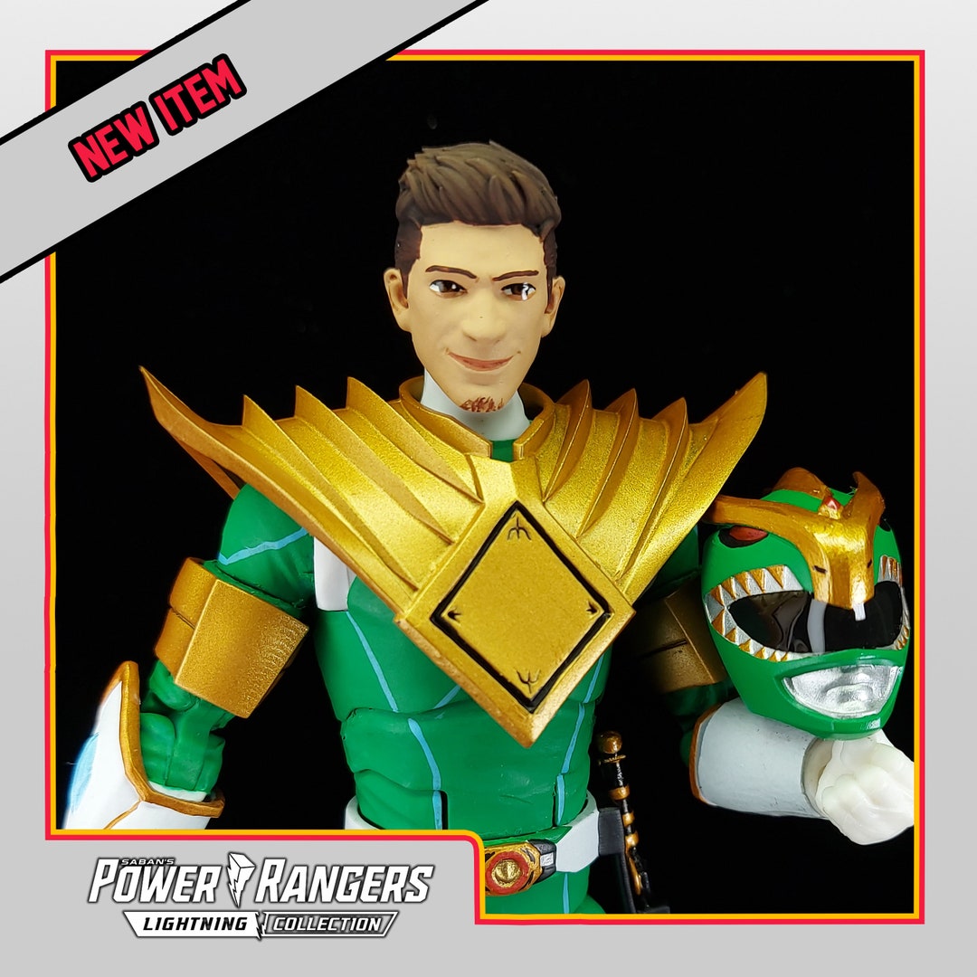Matthew Cook / Green Ranger Headsculpt Lightning Collection Accessory ...