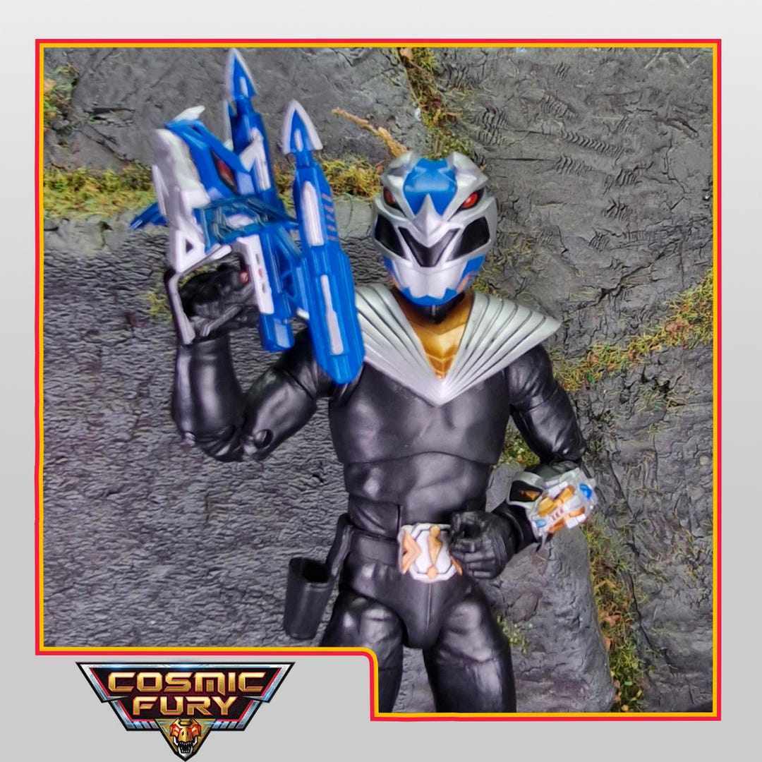 Power Rangers Cosmic Fury - Blue Ranger Conversion Kit | Lightning ...