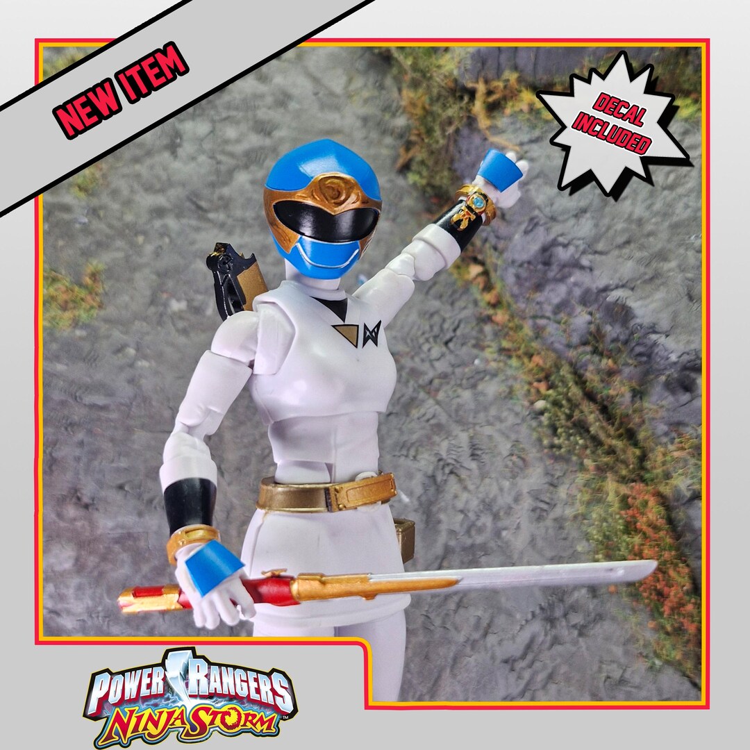 Power Rangers Ninja Storm - Blue Wind Ranger / Hurricaneger ...