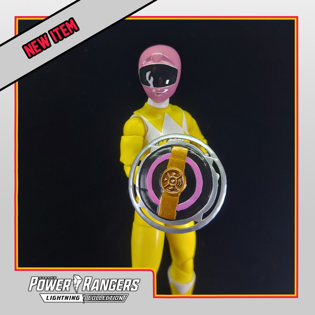 Power Rangers Zeo Lightning Collection Pink Ranger Painted Helmet ...