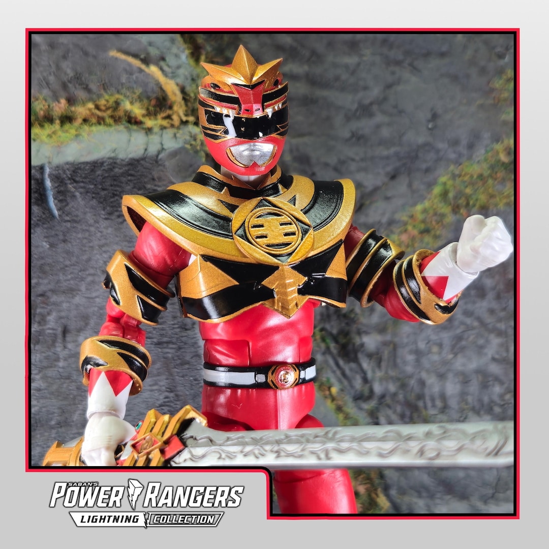 Power Rangers - King Tyranno Ranger | Conversion Kit | Lightning ...