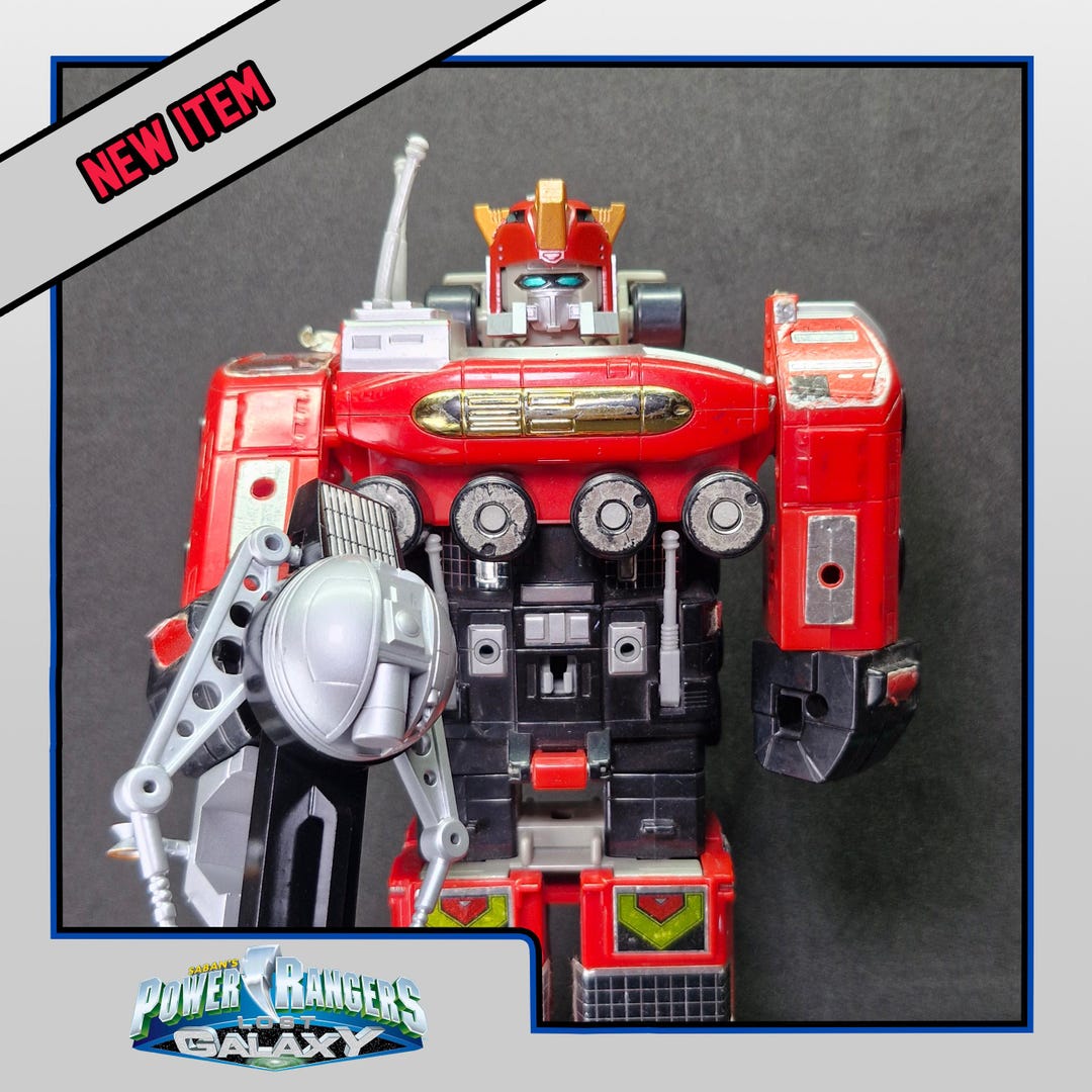 Power Rangers Lost Galaxy Deluxe Centaurus Megazord 3D Printed Parts [1999] - Etsy