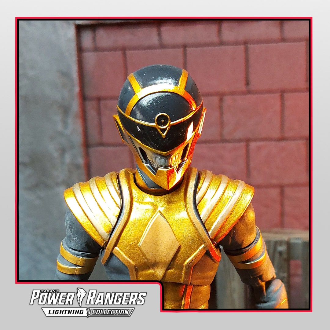 Boom Comics Power Rangers - Lightning Collection Death Ranger Painted ...
