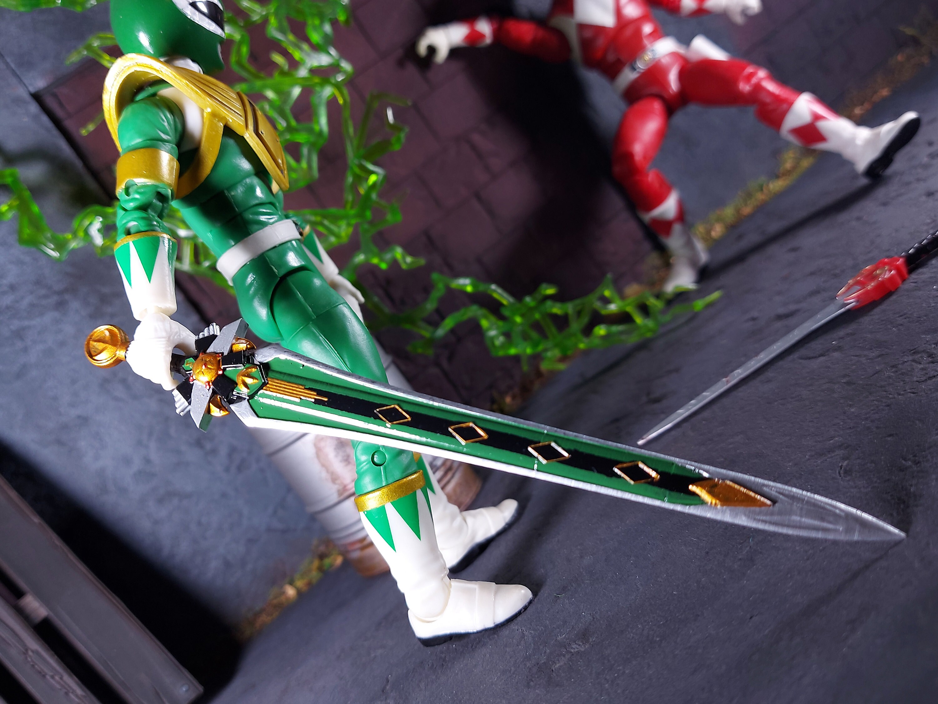 Mighty Morphin Power Rangers Dragon Sword Lightning - Etsy México
