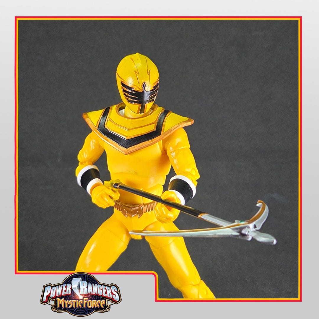Power Rangers Mystic Force - Yellow Mystic Ranger / Mahou Sentai ...