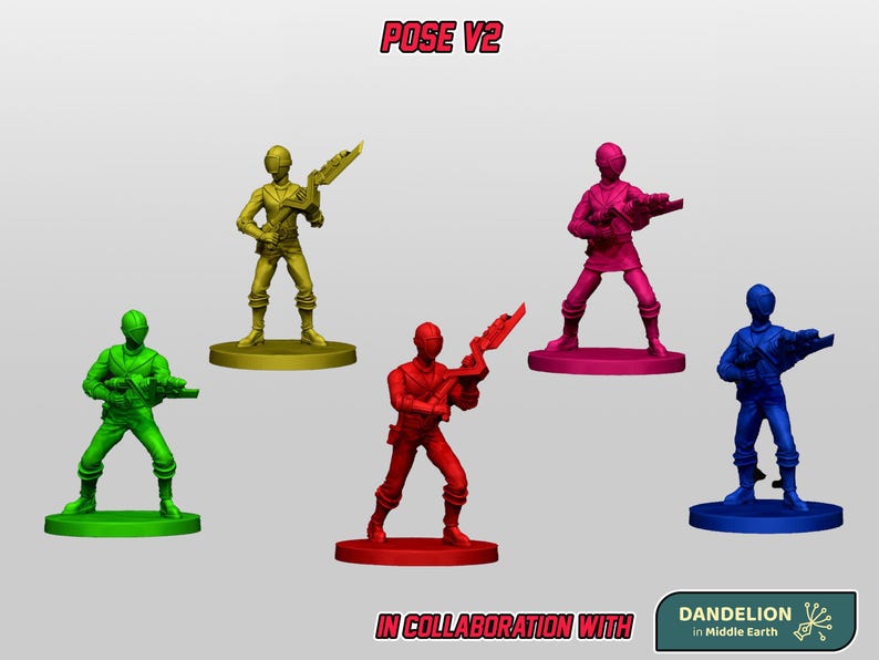 Heroes of the Grid - Lightspeed Rescue / Gogov Miniatures | Epic Scale ...