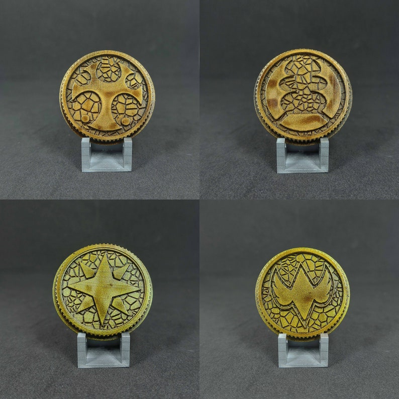Power Rangers Ninja Storm - Ninpuu Sentai Hurricaneger Power Coins ...