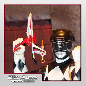 Mighty Morphin Power Rangers - Blade Blaster - Gun Mode - Lightning ...