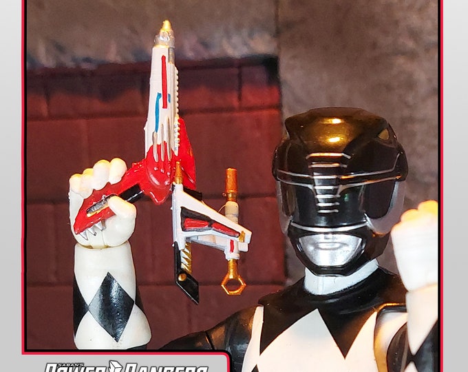 Mighty Morphin Power Rangers Blade Blaster Gun Mode Lightning ...