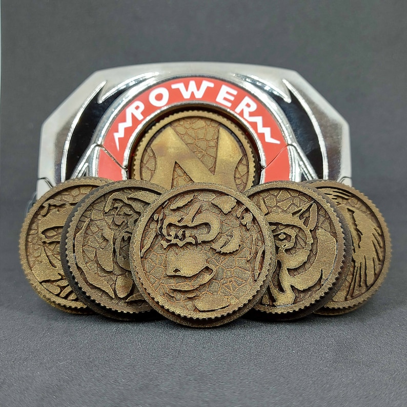 Power Rangers Ninjetti - MMPR Movie Power Coins [legacy Morpher ...