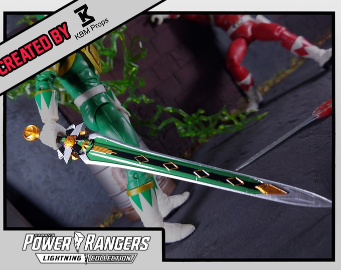 Mighty Morphin Power Rangers Dragon Sword Lightning - Etsy