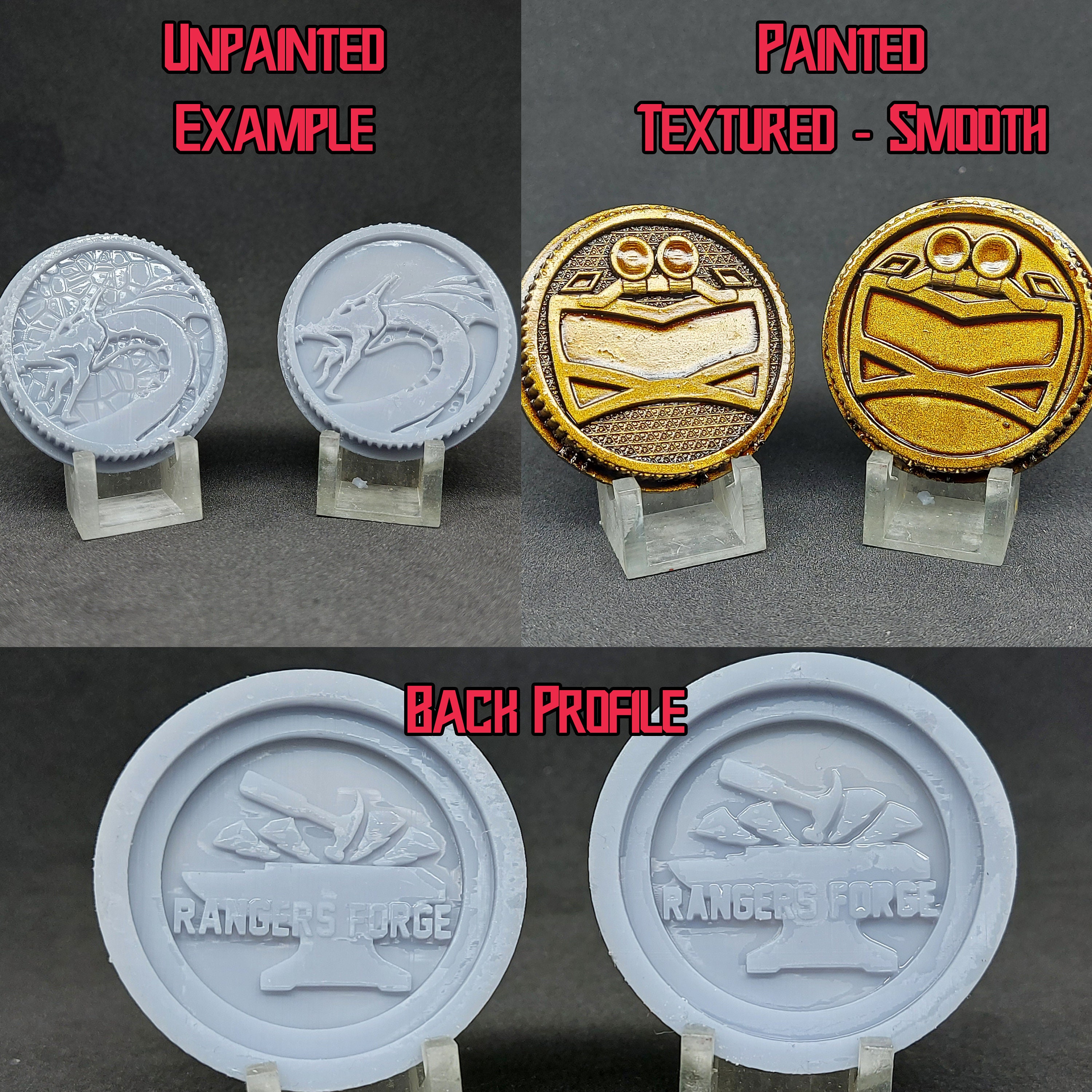 Power Rangers Turbo Gekisou Sentai Carranger Power Coins | Etsy