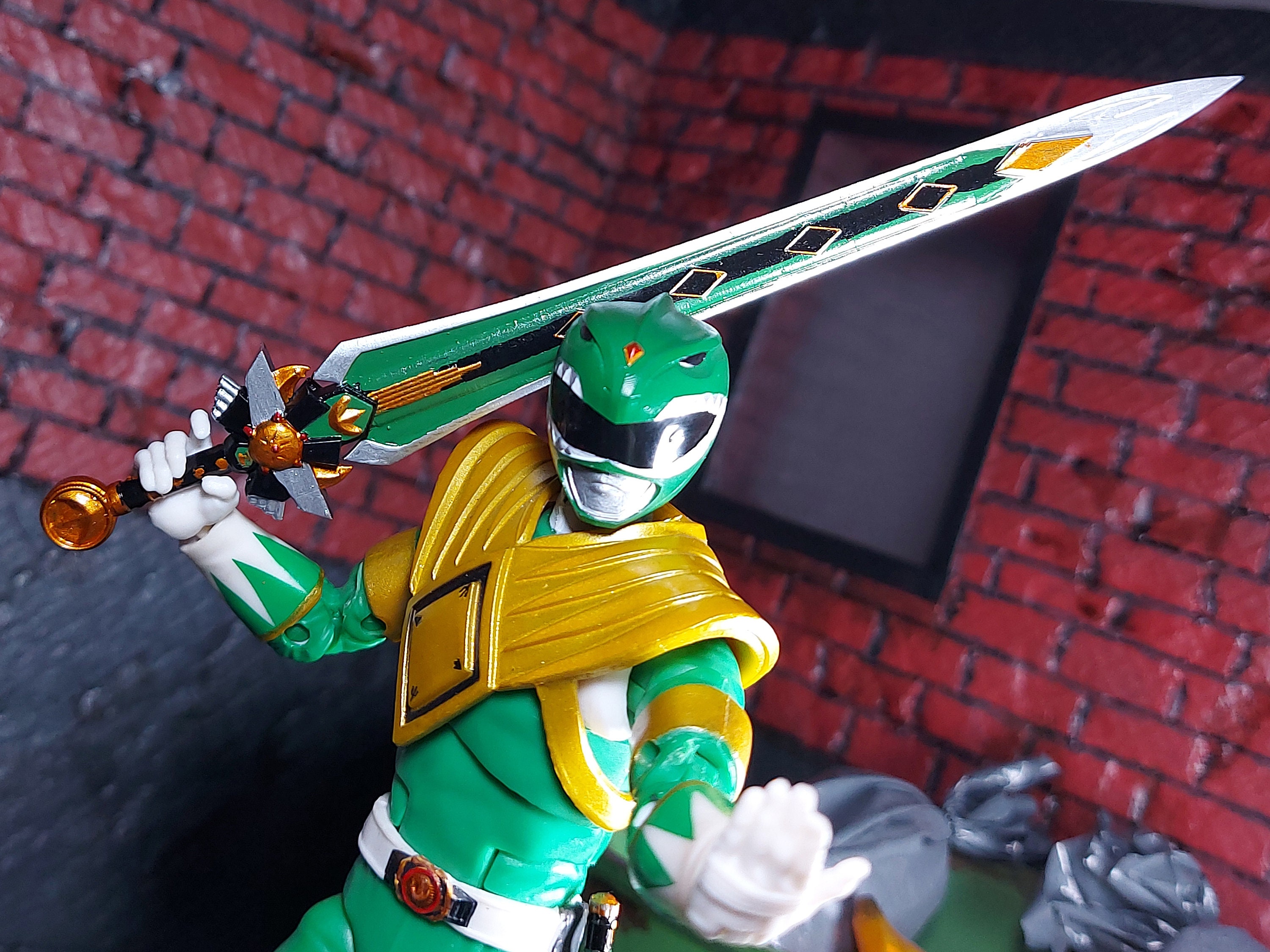 Mighty Morphin Power Rangers Dragon Sword Lightning - Etsy México