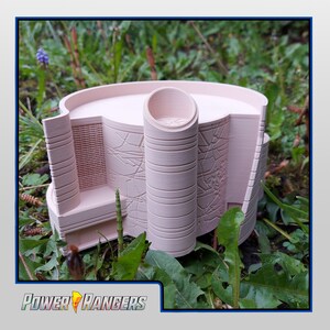 Mighty Morphin Power Rangers Command Center / House of the Book - 3D ...