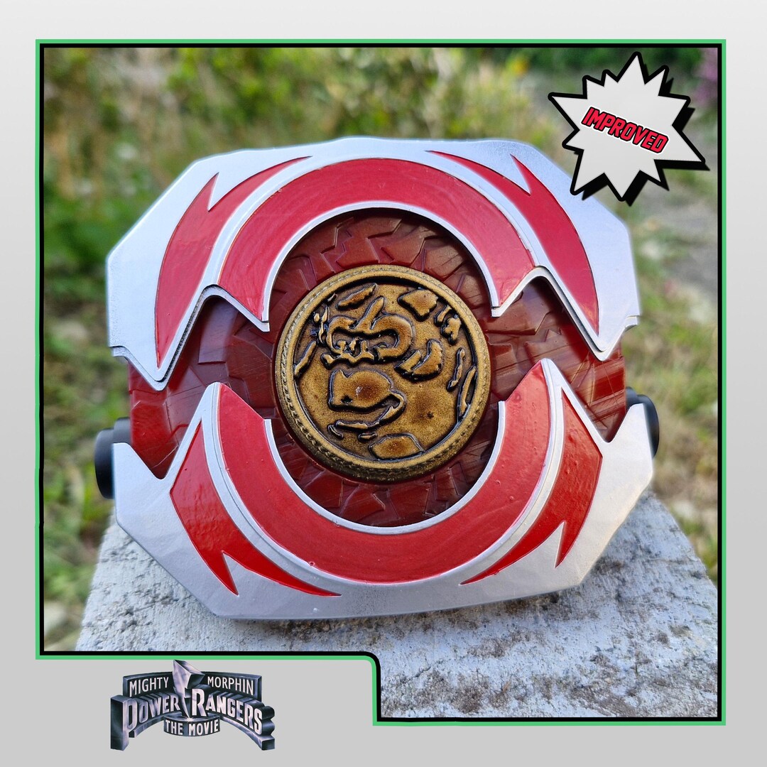 3D Printed Mighty Morphin Power Rangers the Movie Power Morpher ...