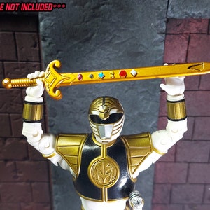 Mighty Morphin Power Rangers - Sword of Light | Lightning Collection - Etsy