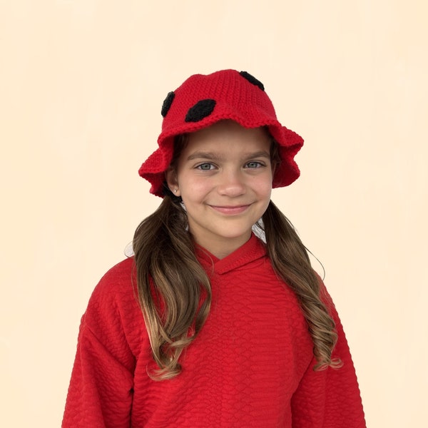 Ladybug Hat - Etsy