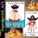 Pirate Handprint Art Craft, Pirate Ship Activities, Pirate Card ...