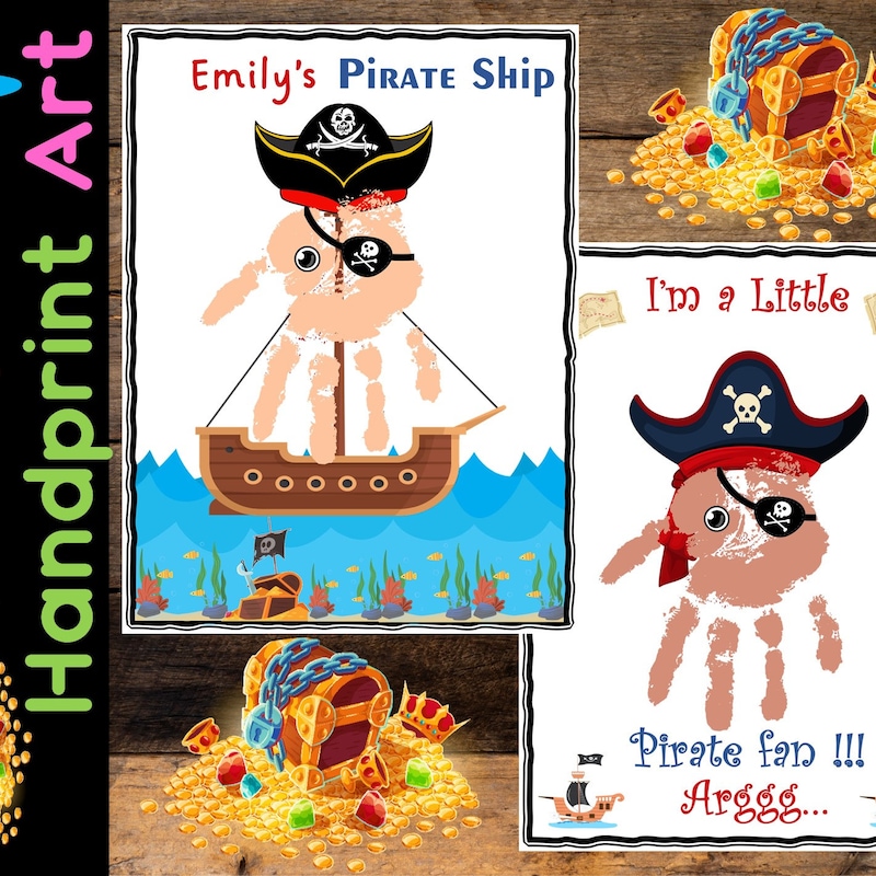 Pirate Art - Etsy