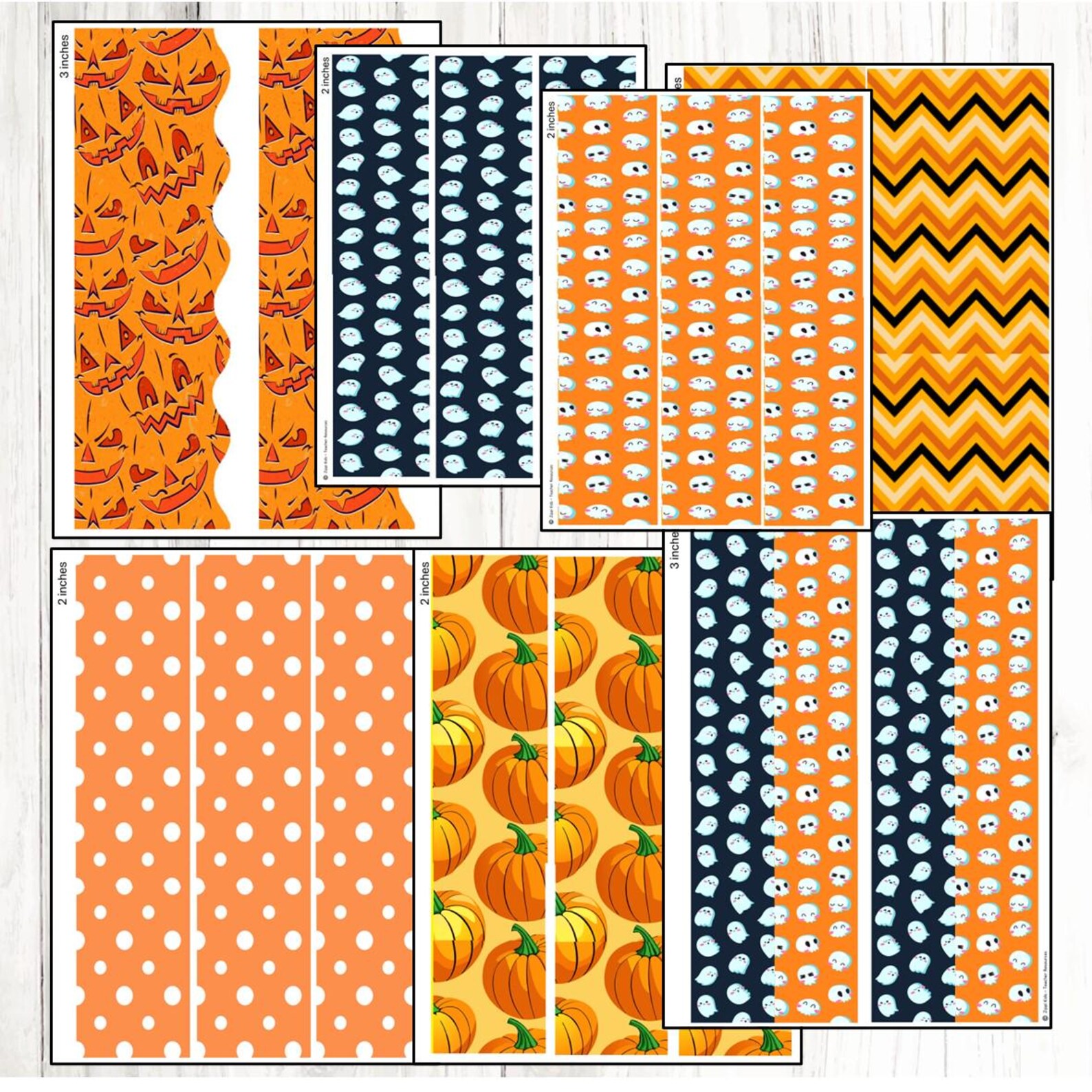 Halloween Bulletin Board Kit, Printable Candy Corn Bulletin Board ...