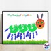 Hungry Caterpillar Handprint Keepsake Art Craft Hungry - Etsy