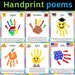 My Handprint Memory Book With Poems, Year-long Printable Memory Book ...