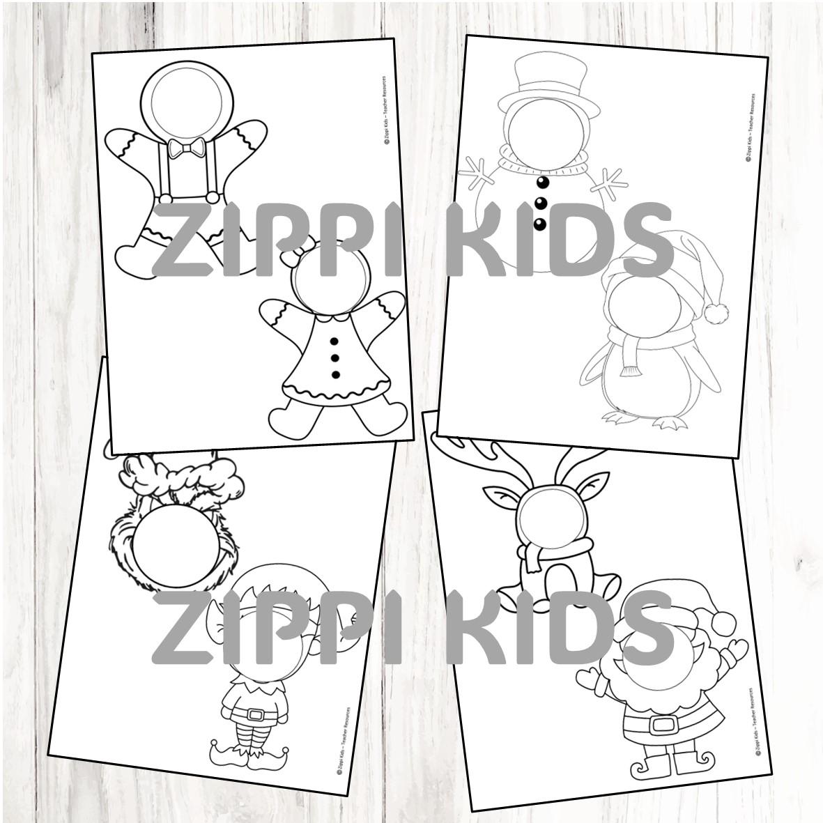 Printable Christmas Photo Ornament Craft, DIY Keepsake (digital ...