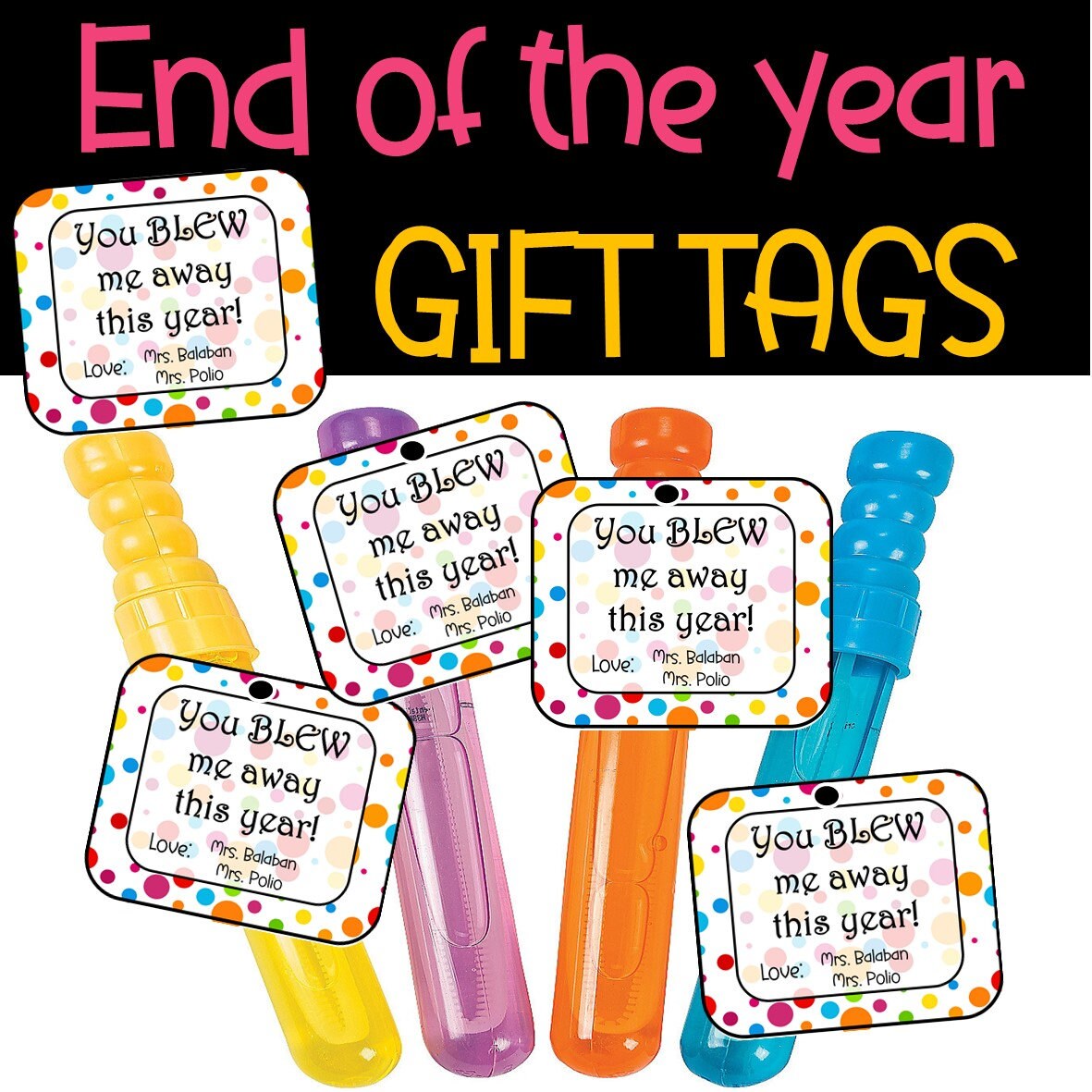 End of the Year Gift Tags & Gift Ideas, Summer Gift Tags 1, Sunglasses ...
