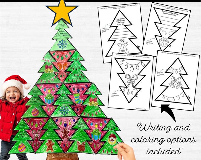 Printable Tessellation Christmas Tree - A Favorite Classroom Arts ...