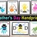 Fathers Day Handprint Keepsake Art Gift for Dad Fathers Day - Etsy