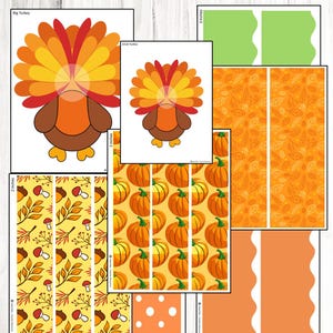 Thanksgiving Turkey Bulletin Board, November Classroom Door Decor ...