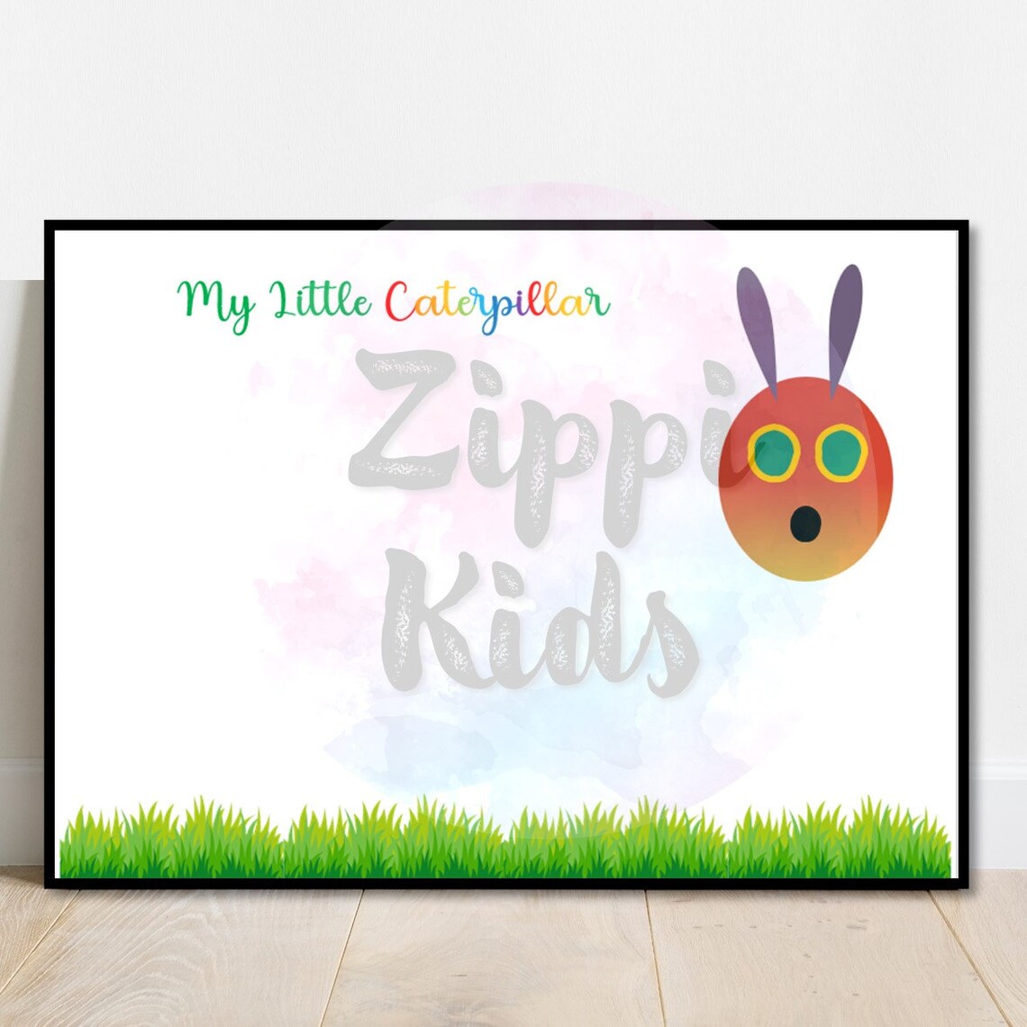 Hungry Caterpillar Handprint Keepsake Art Craft, Hungry Caterpillar ...