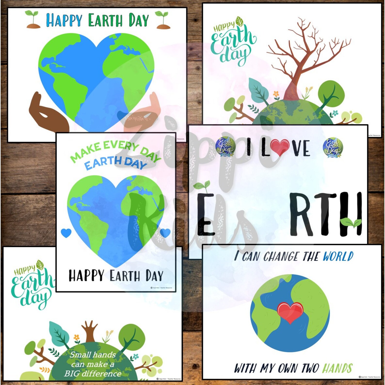 Earth Day Handprint Craft, Earth Day Keepsake, Earth Day Activities ...