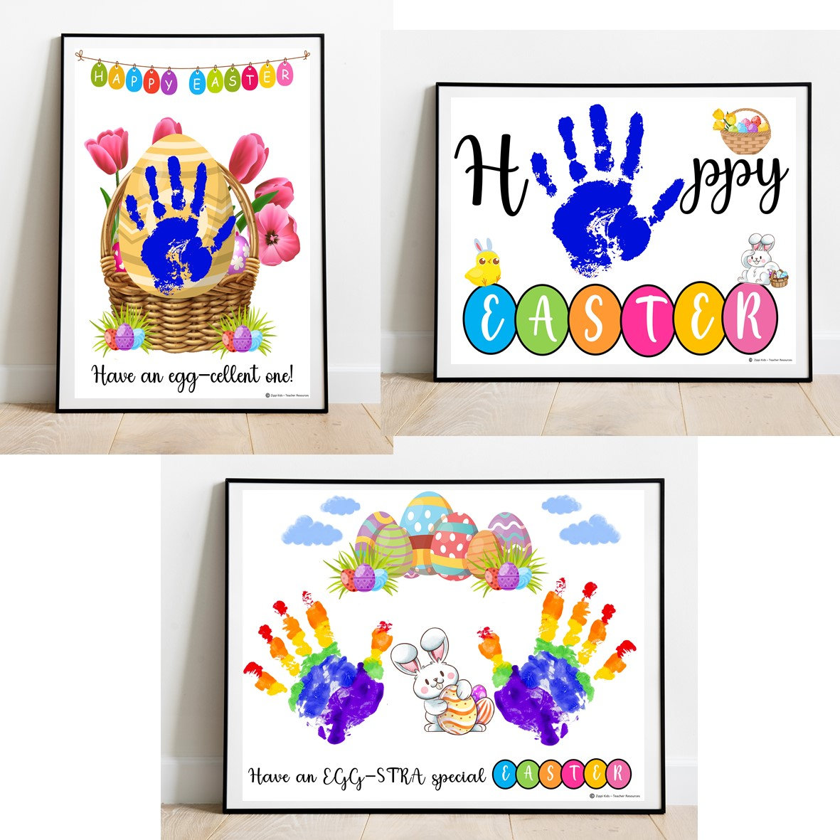 Easter Handprint Art Keepsake Art Easter Activities Craft - Etsy