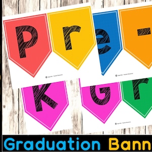 Pre-k Graduation Banner, Graduation Ceremony Sign, Graduation ...
