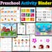 Busy Book Toddler/prek Printable Activities, Kids Learning Interactive ...