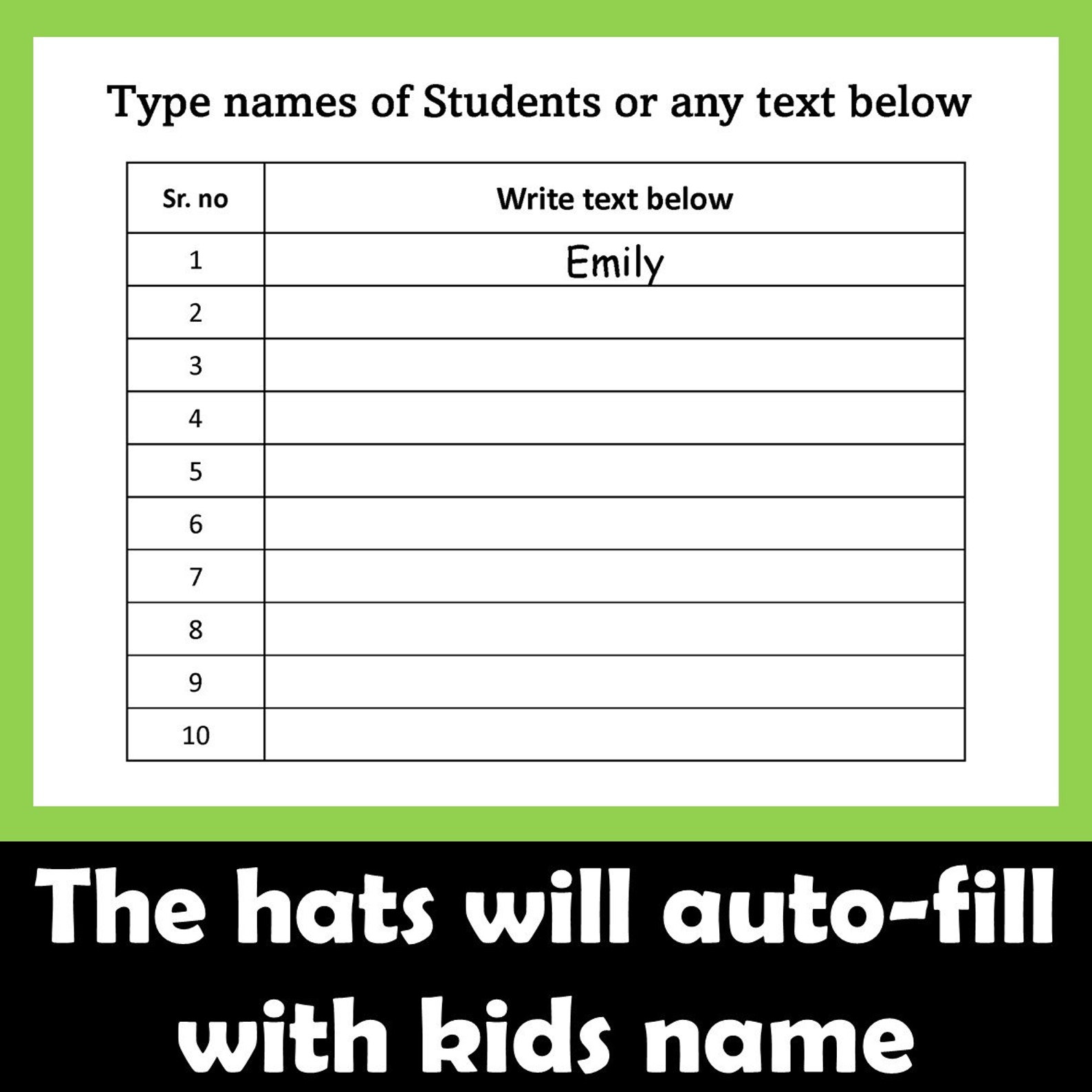 Spring Crown Hat Craft Printable, Name Hat Spring Activities, Name ...