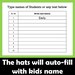 Spring Crown Hat Craft Printable, Name Hat Spring Activities, Name ...
