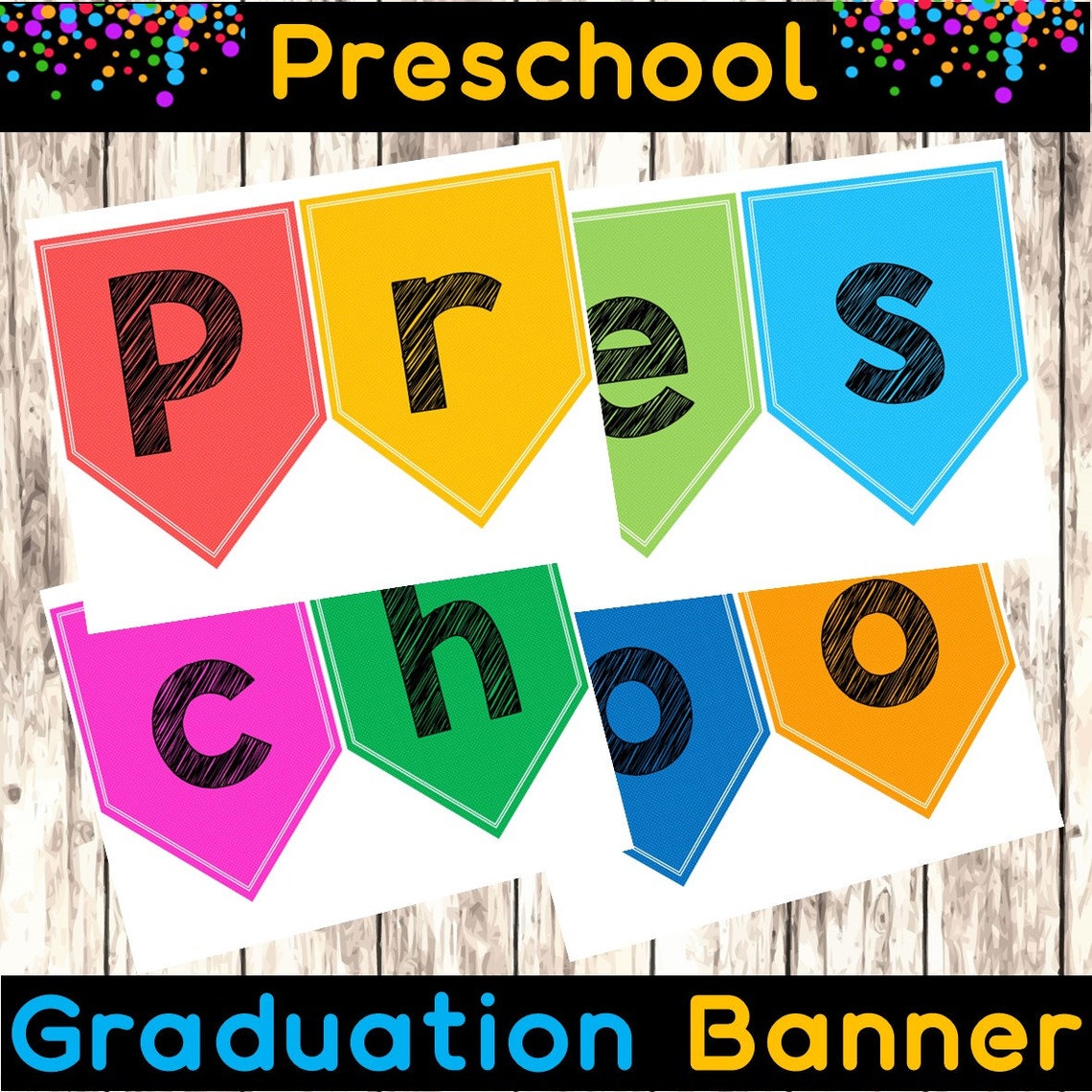 Preschool Graduation Ceremony Set, Editable Diploma, Ceremony Program ...