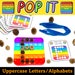 Pop It Math & Literacy Activities, Popping Bubble Popper Fidget ...