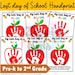 Last Day of School Apple Handprint Poem Keepsake (digital Download) - Etsy