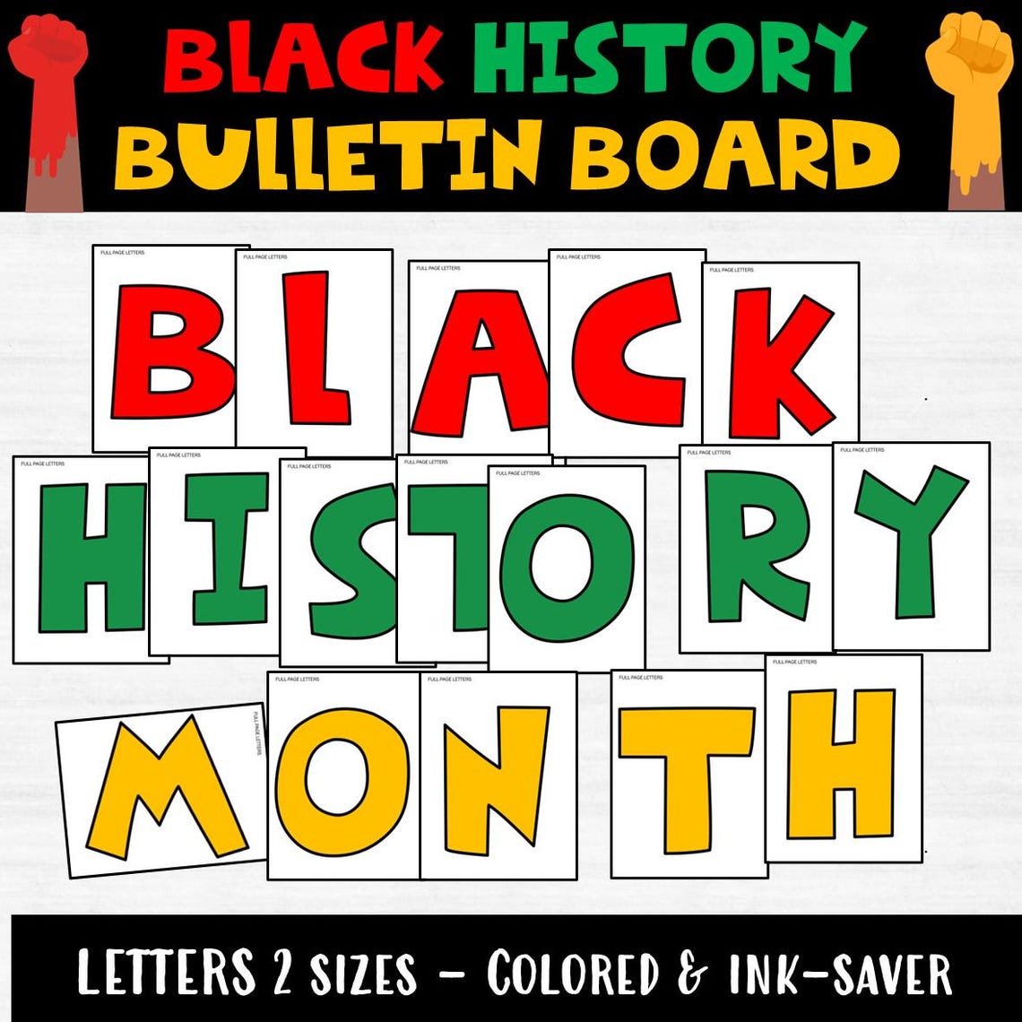 Black History Month Bulletin Board Kit , 21 African-american Hero ...