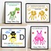 Fathers Day Handprint Keepsake Art Gift for Dad Fathers Day - Etsy