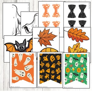 Halloween Bulletin Board Kit, Printable Ghost Bulletin Board Classroom ...