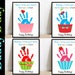 Dad Birthday Handprint Card, Happy Birthday Dad Craft Gift, Printable ...