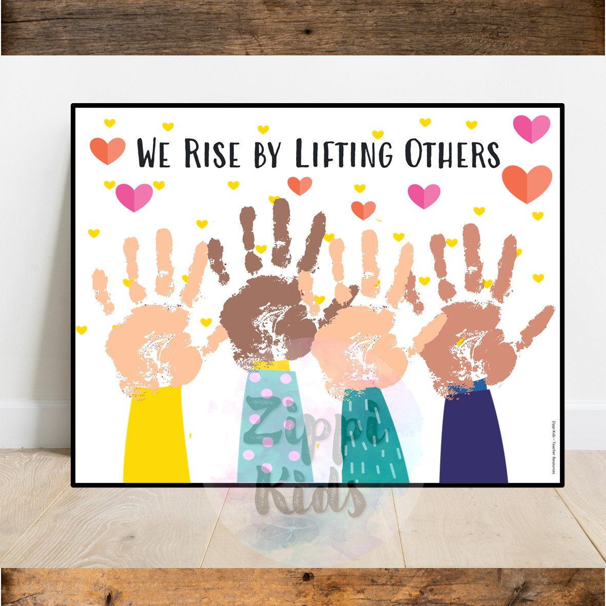 Kindness Handprint Art Craft Activities, Kindness Week Art Project ...