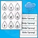 Sprint Craft, Printable Spring Raindrop Name Craft Activities, Bulletin ...